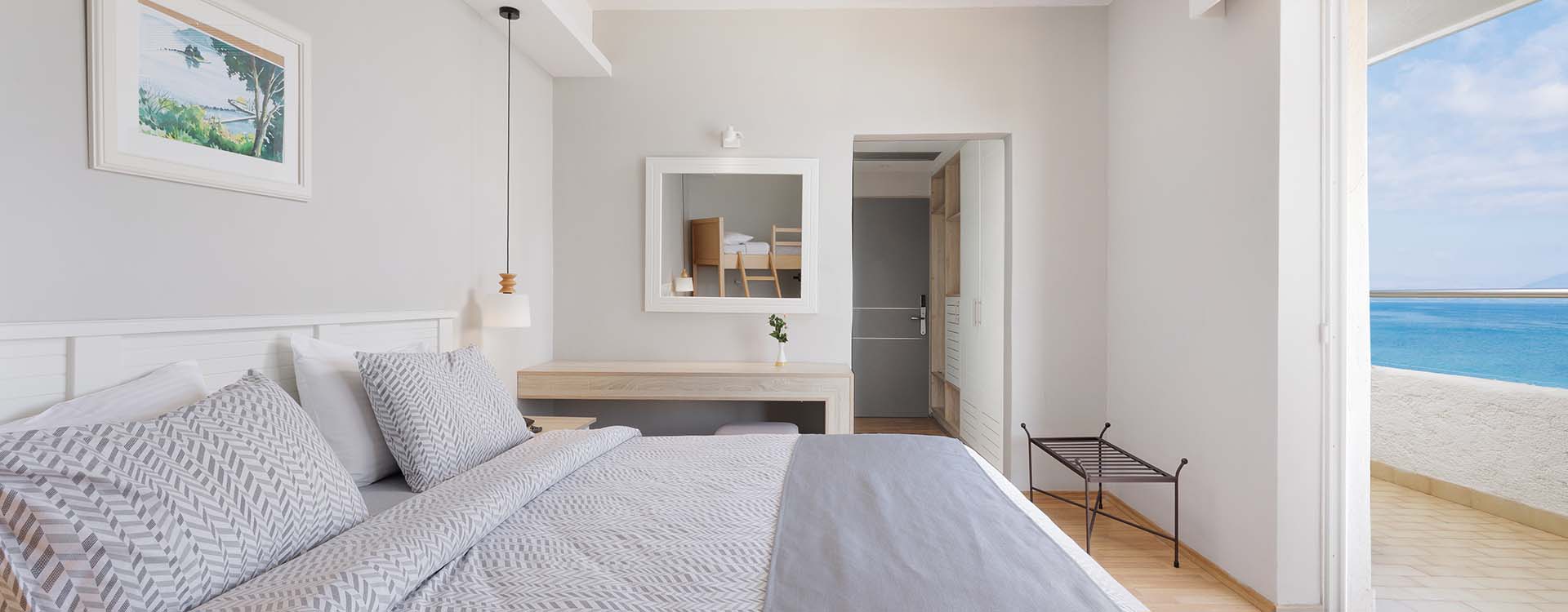 Family Room Side Sea View - Elea Beach Hotel